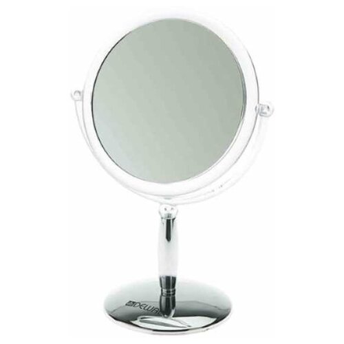 Dewal Beauty зеркало косметическое настольное MR-417 зеркало косметическое настольное MR-417, серебристый