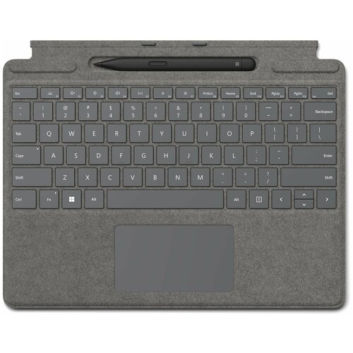 Клавиатура Microsoft Surface Pro X/8/9 Signature Keyboard Platinum + Slim Pen 2