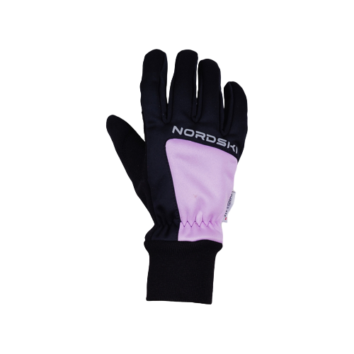Перчатки Nordski, размер XS, черный, розовый