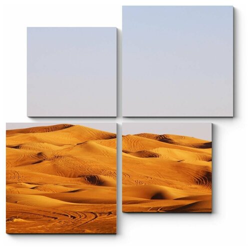 Модульная картина В пустыне все спокойно 60x60