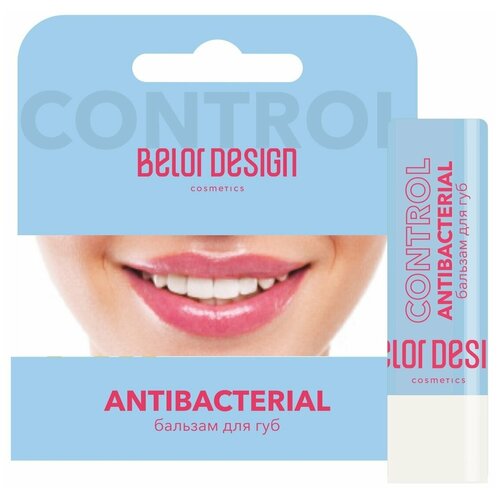BelorDesign Бальзам для губ Lip Control Antibacterial, бесцветный