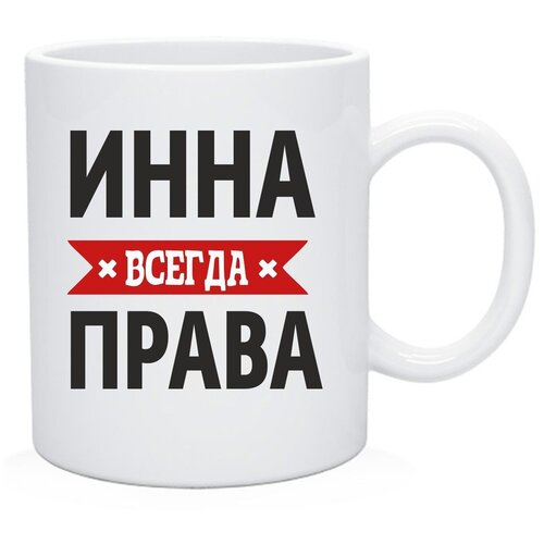 Кружа с именем "Инна всегда права"