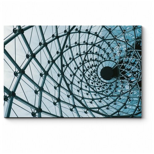 Модульная картина Стеклянный купол бизнес-центра 60x40