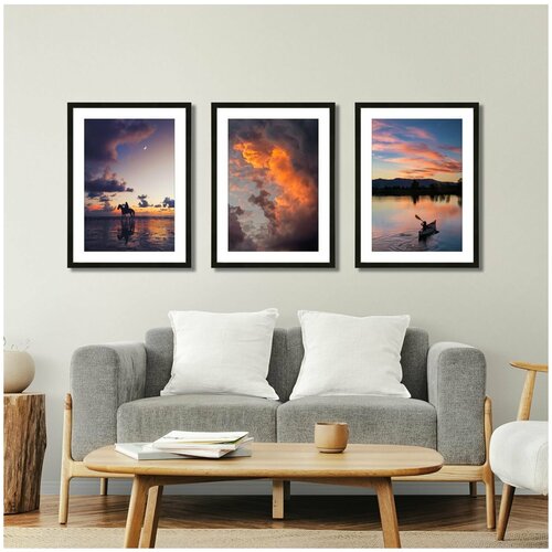 Картина интерьерная на холсте Империя Рам АРА 45x60 "Плывут облака" для интерьера дома на стену