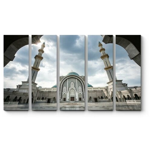 Модульная картина Величественная мечеть, Куала-Лумпур130x78
