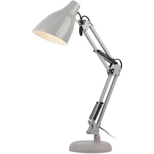 Лампа офисная ЭРА  N-123-Е27-40W-GY, E27, 40 Вт, серый