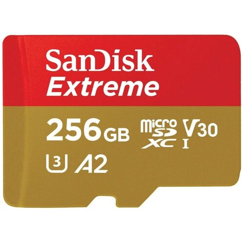 Карта памяти microSDXC 256GB SanDisk Extreme SDSQXAV-256G-GN6MN