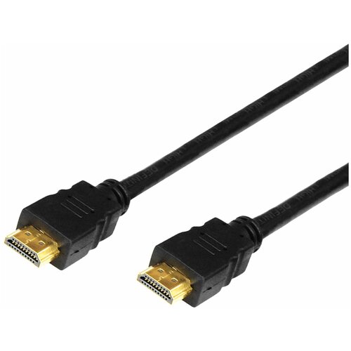 Шнур кабель HDMI - HDMI gold, 3М, с фильтрами 17-6205