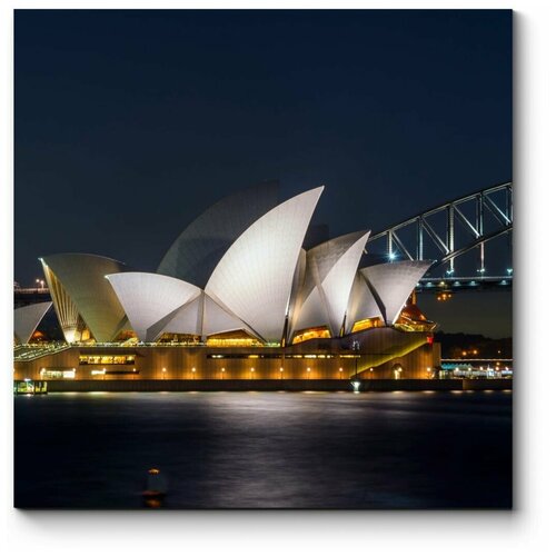 Модульная картина Огни ночного Сиднея30x30