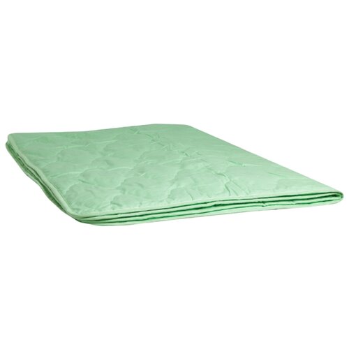 Адамас ОБПэ90С-172-1 Одеяло стандарт Бамбуковое волокно, 172х205 Зеленый