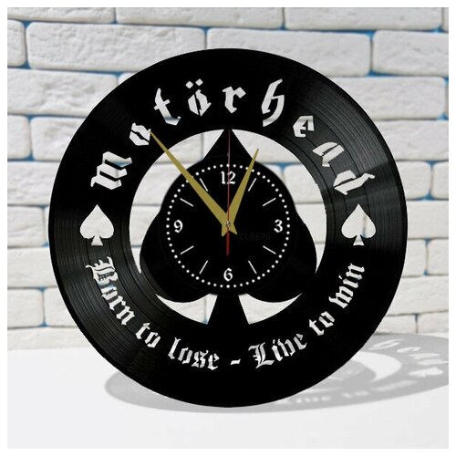 Часы из виниловой пластинки Motorhead