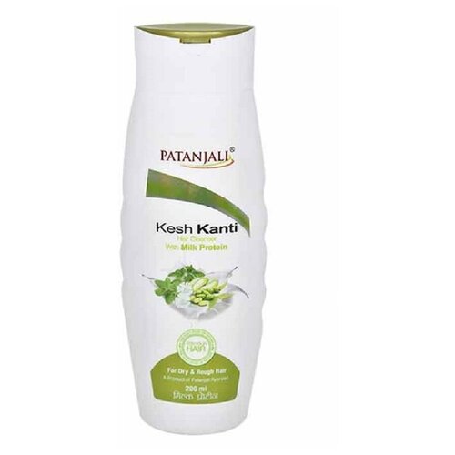 Patanjali Kesh Kanti / Hair Cleanser With MILK PROTEIN, Шампунь с Молочным Протеином для сухих и жёстких волос, 200 мл.