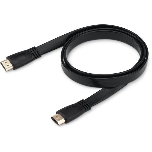 Кабель аудио-видео Buro HDMI 1.4 Flat HDMI (m)/HDMI (m) 1 м