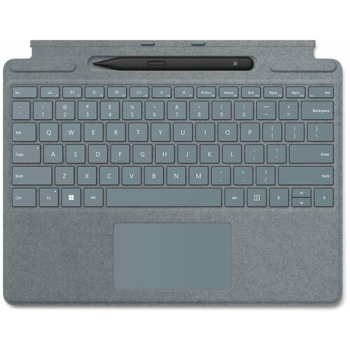Клавиатура Microsoft Surface Pro X/8/9 Signature Keyboard Ice Blue + Slim Pen 2
