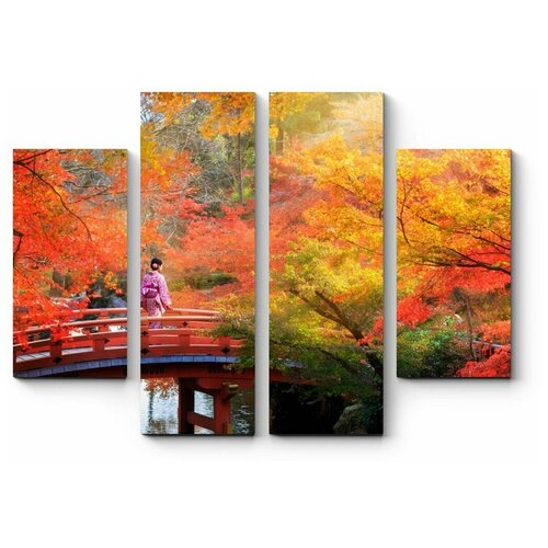 Модульная картина Сны о Японии, Киото 90x68