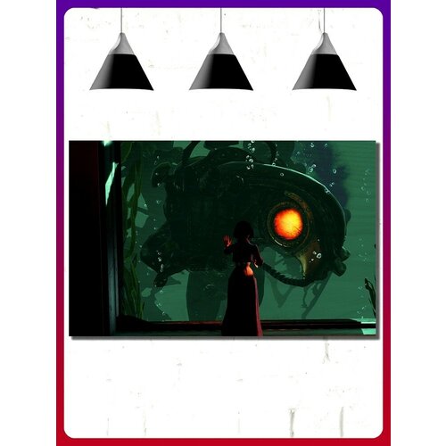 Картина интерьерная на дереве, Игры Bioshock Infinite - 17709