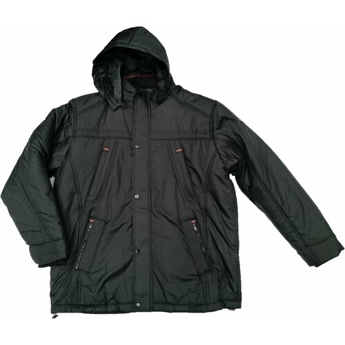 Куртка Olser, размер 8XL(66), черный