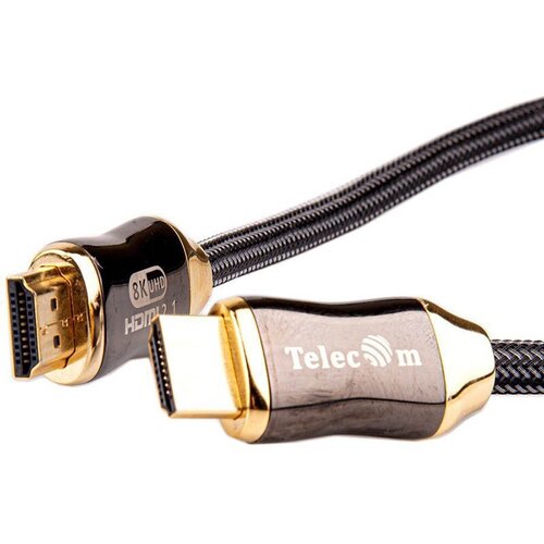 Аксессуар Telecom HDMI 19M - 19M ver. 2.1 0.5m TCG300-0.5M