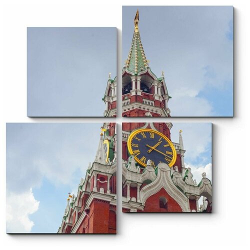 Модульная картина Спасская Башня, Москва 100x100