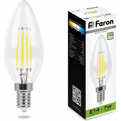 Светодиодная лампа FERON LB-166 7W 230V E14 4000K