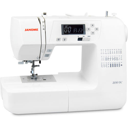 Швейная машина Janome 2030DC, белая