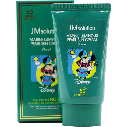 JMsolution Крем солнцезащитный с экстрактом жемчуга, Disney collection / Disney Minnie Mouse Sun Cream SPF50+, 50 мл