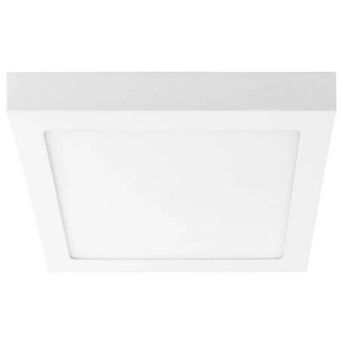 Светодиодная панель Lightstar Zocco 324124, 12 Вт, кол-во ламп: 1 шт., 4000 К, цвет арматуры: белый, цвет плафона: белый