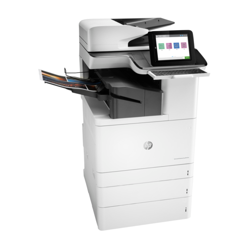 МФУ лазерное HP Color LaserJet Enterprise Flow MFP M776zs, цветн., A3, белый