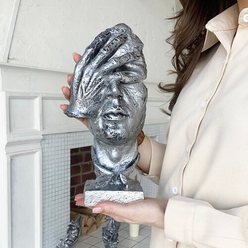 Статуэтка Стыд рука лицо декор для дома и офиса в подарок