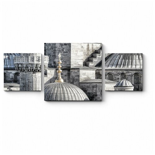 Модульная картина Голубая Мечеть, Стамбул 100x43