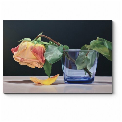 Модульная картина Чайная роза 140x93