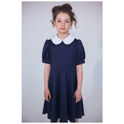 Школьное платье Leya.me, размер 170, синий