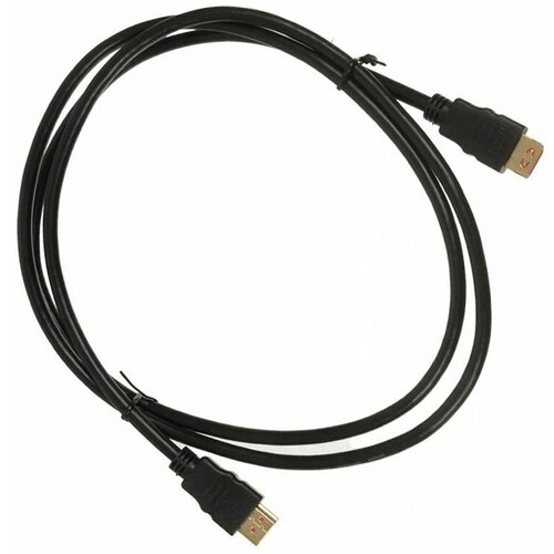 Кабель аудио-видео Buro HDMI 1.4 HDMI (m)/HDMI (m) 1.5м. Позолоченные контакты черный (BHP)
