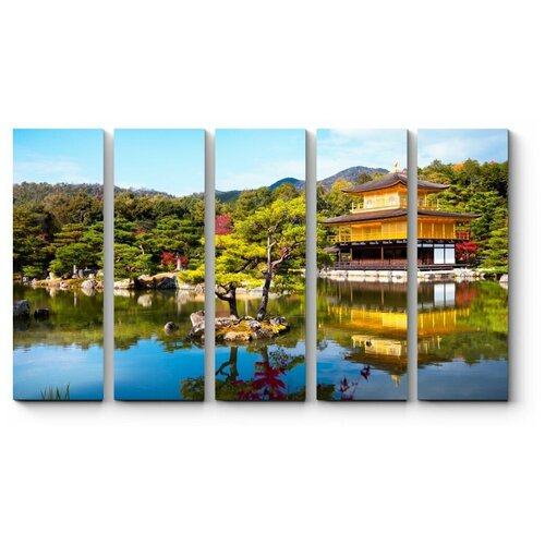 Модульная картина Кинкаку-Дзи, Киото140x84