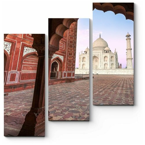 Модульная картина Индийский дворец Тадж-Махал80x85