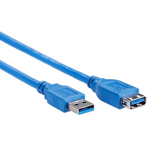 Vcom кабели VUS7065-1M Кабель удлинительный USB3.0 Am-Af 1m VUS7065-1M 4895182218031