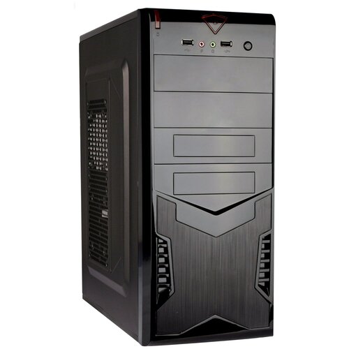 Компьютерный корпус ExeGate CP-604 400 Вт, черный