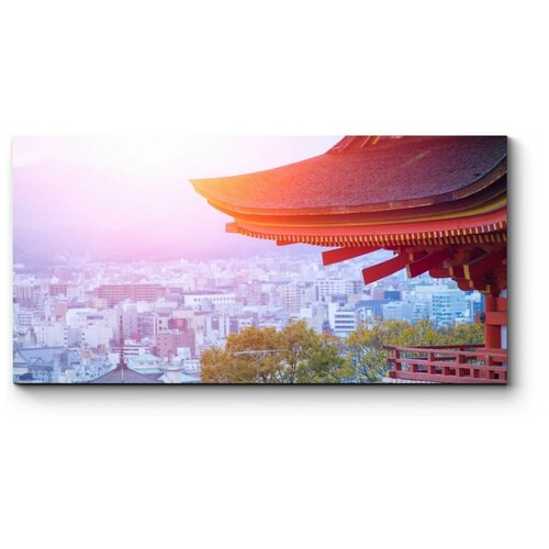 Модульная картина Храм Тайсан-джи, Киото 50x25