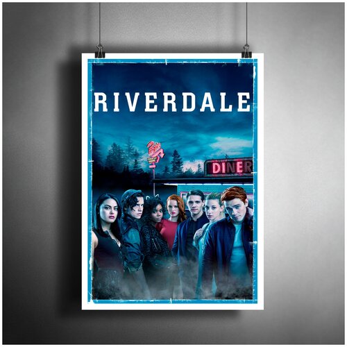 Постер плакат для интерьера "Сериал: Ривердейл. Riverdale"/ Декор дома, офиса, комнаты A3 (297 x 420 мм)