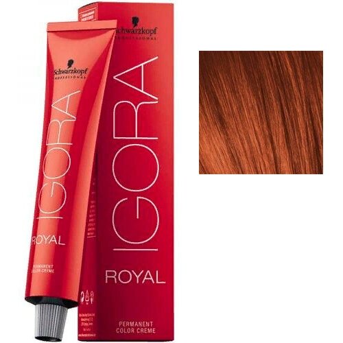 Schwarzkopf Professional Royal крем-краска Highlifts, 5-7 светлый коричневый медный, 60 мл