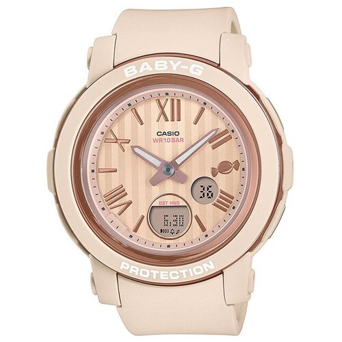 Наручные часы CASIO Baby-G BGA-290SW-4A, розовый, бежевый