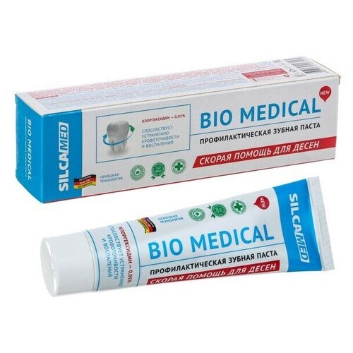 Зубная паста Silcamed Bio medical 130 г