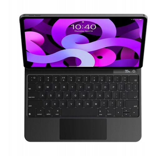 Чехол с клавиатурой для iPad Pro 11" и Air 4/5 (2018/2020/2021/2022), Baseus Brilliance Original Keyboard Case Pro (with Digital Display), Черный