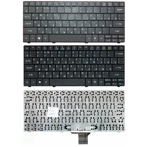Клавиатура для ноутбука Acer Aspire One 721, 722, 751, 751H, 752, 753, 1410, AS1401, 1551, 1810, AS1