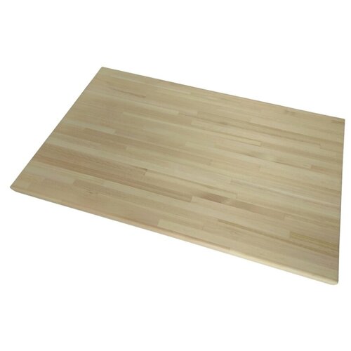 Столешница деревянная для стола, шлифованная под покраску, 140х60х4 см