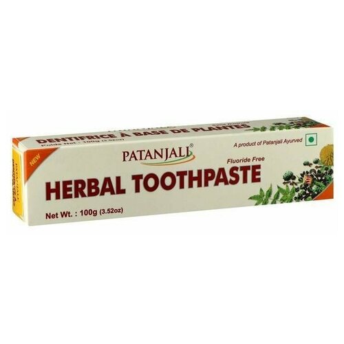 Зубная паста Патанджали травяная, 100 г