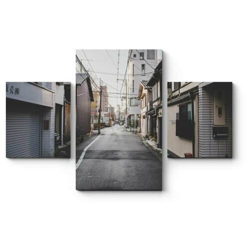 Модульная картина Узкие улочки Киото170x111