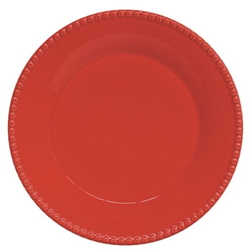 Тарелка закусочная Easy Life Tiffany, красная, 19 см (EL-R2702/TIFR)