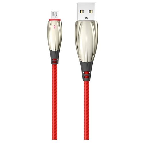Кабель Hoco U71 Star USB - microUSB, 1.2 м, 1 шт., красный