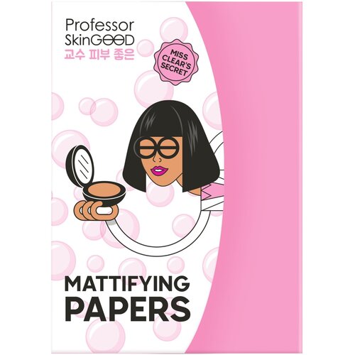 Матирующие салфетки для лица Professor SkinGOOD Mattifying Papers , 50 шт.